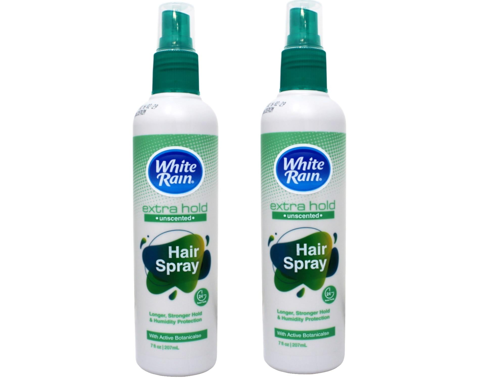 White Rain Non-Aerosol Hair Spray Unscented Extra Hold 7 oz (Pack of 2 ...