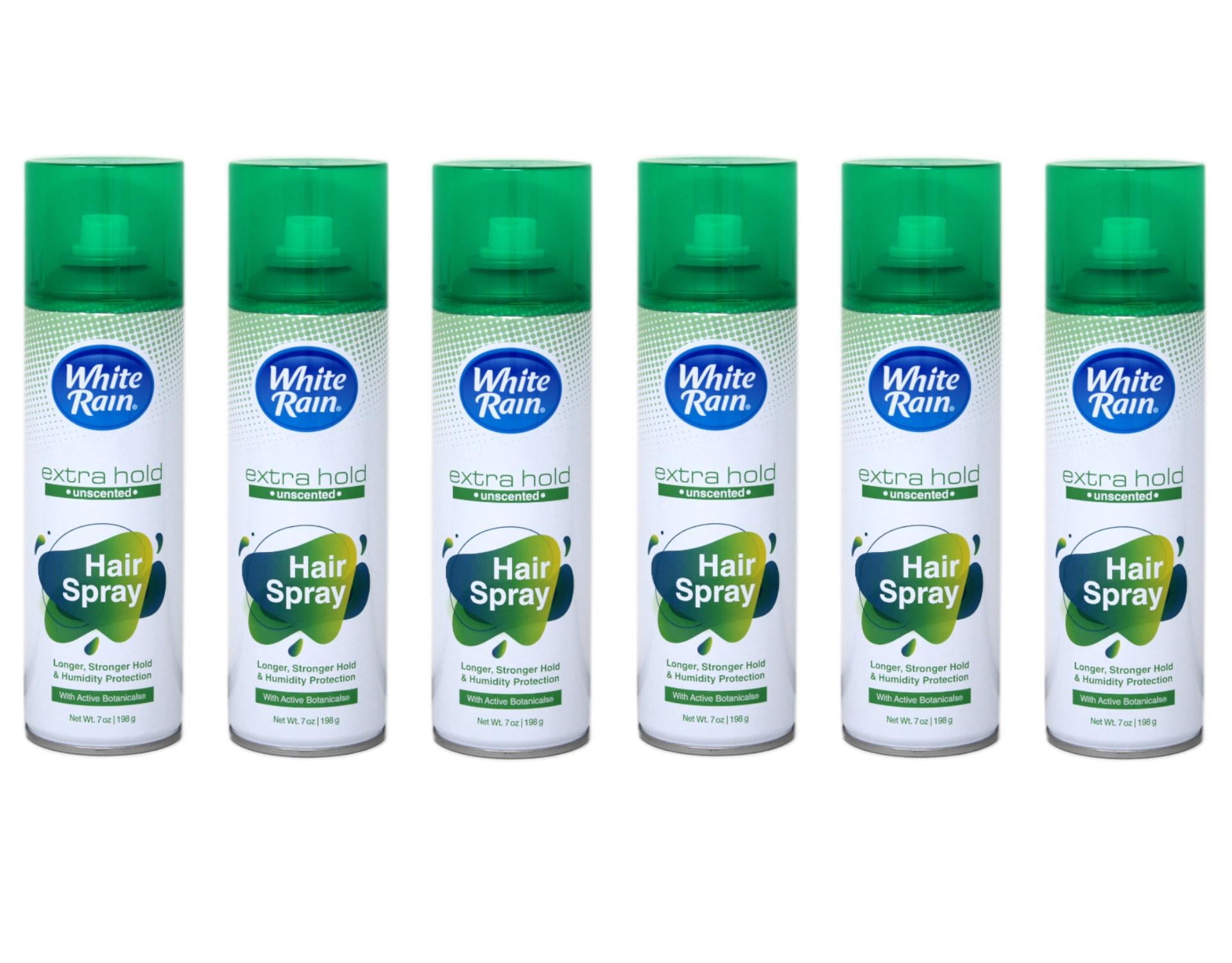 White Rain Unscented Hair Spray, Extra Hold 7 oz (Pack of 6) - Walmart.com