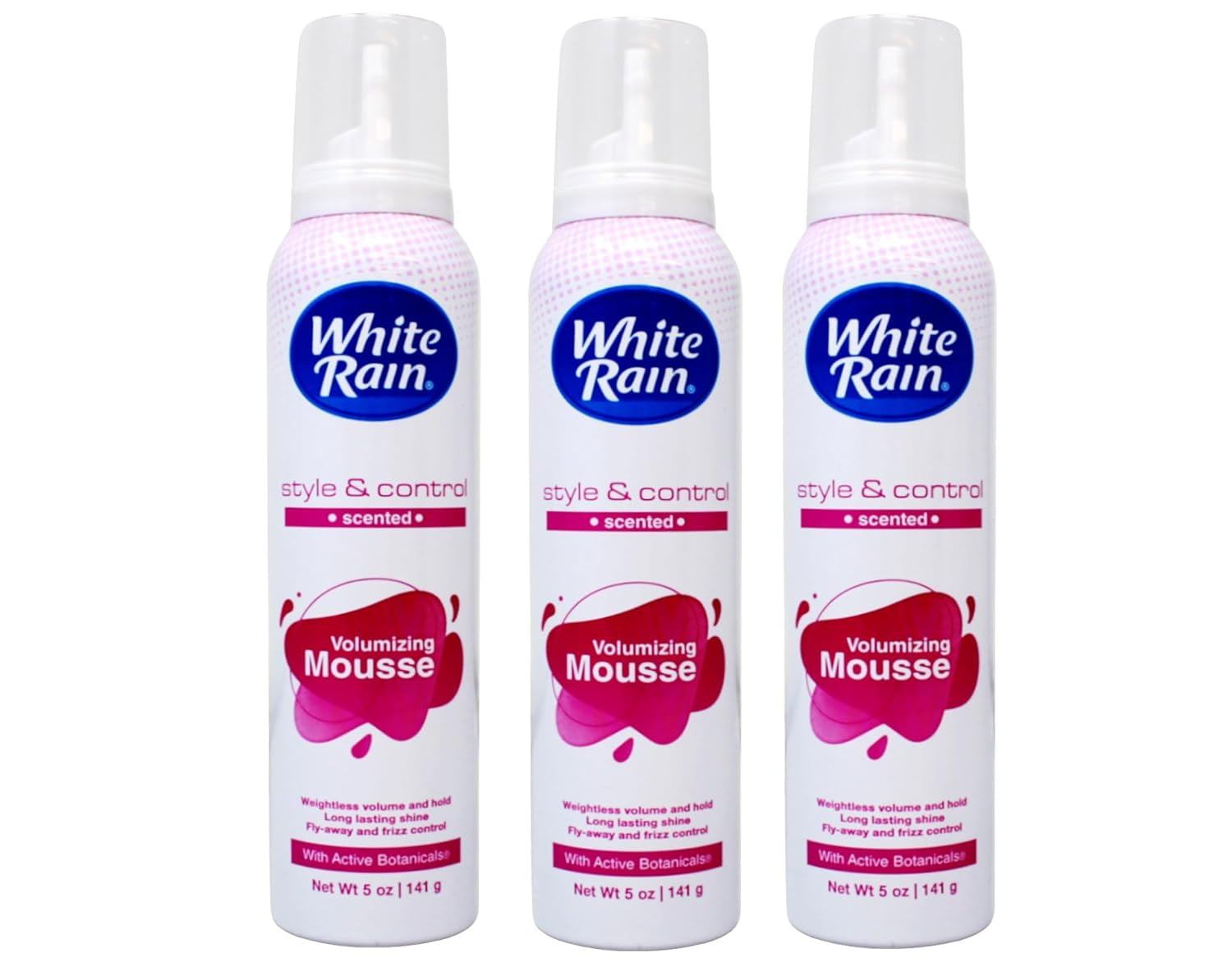 White Rain Volumizing Weightless Mousse (Pack of 3) - Walmart.com