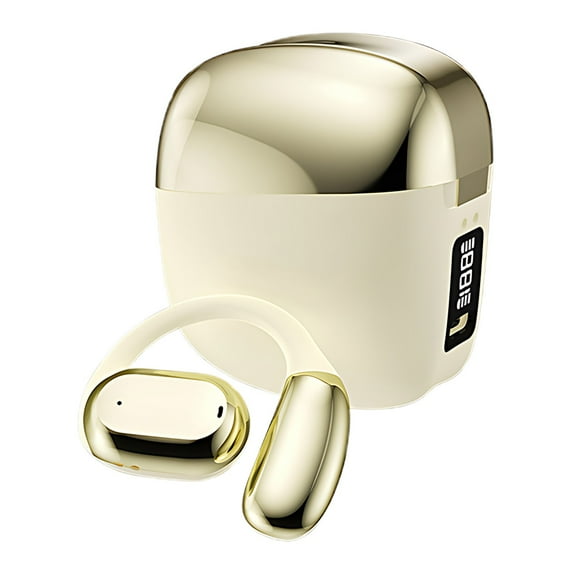 White Real Language Translator Earbuds Open Ear Translation Earbuds ...