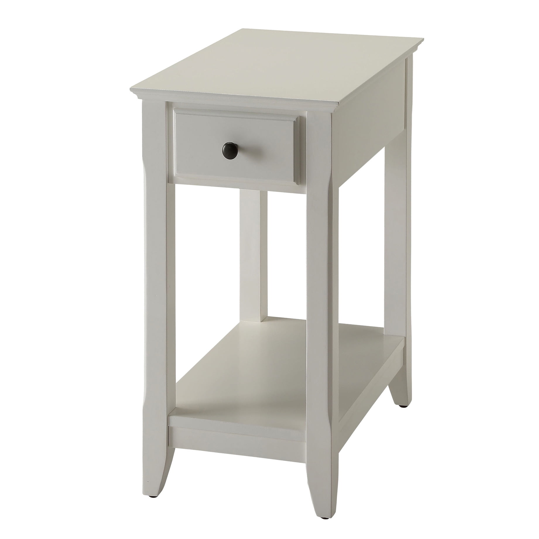 White Rectangular Table with Drawer | Versatile Storage in Home | Solid ...