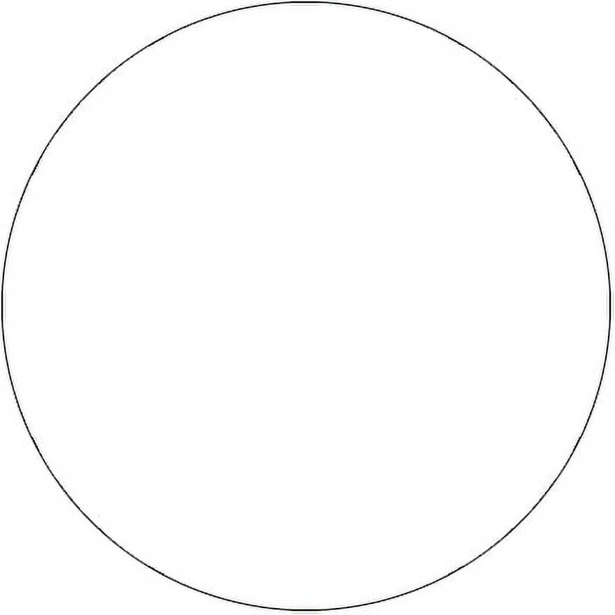 Clear Removable Labels - 3" Circles, 500 Labels/Roll - Walmart.com