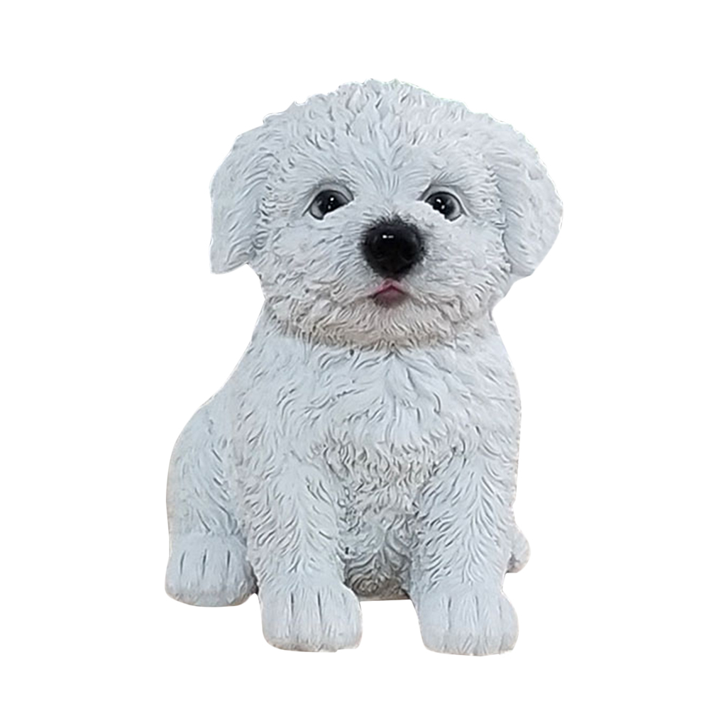 White Resin Labrador Retriever Statue for Decoration Unique and ...