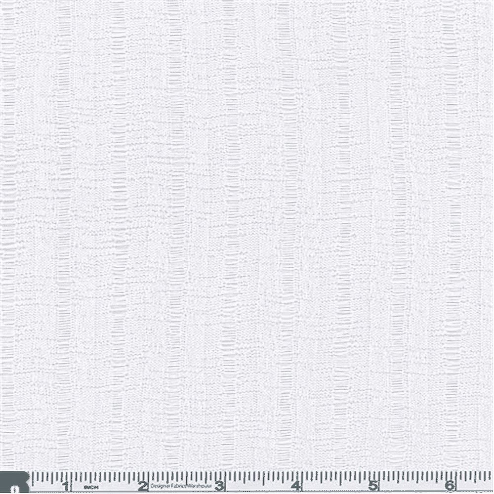 White Ribbed Texture Knit Fabric, Fabric By the Yard - Walmart.com