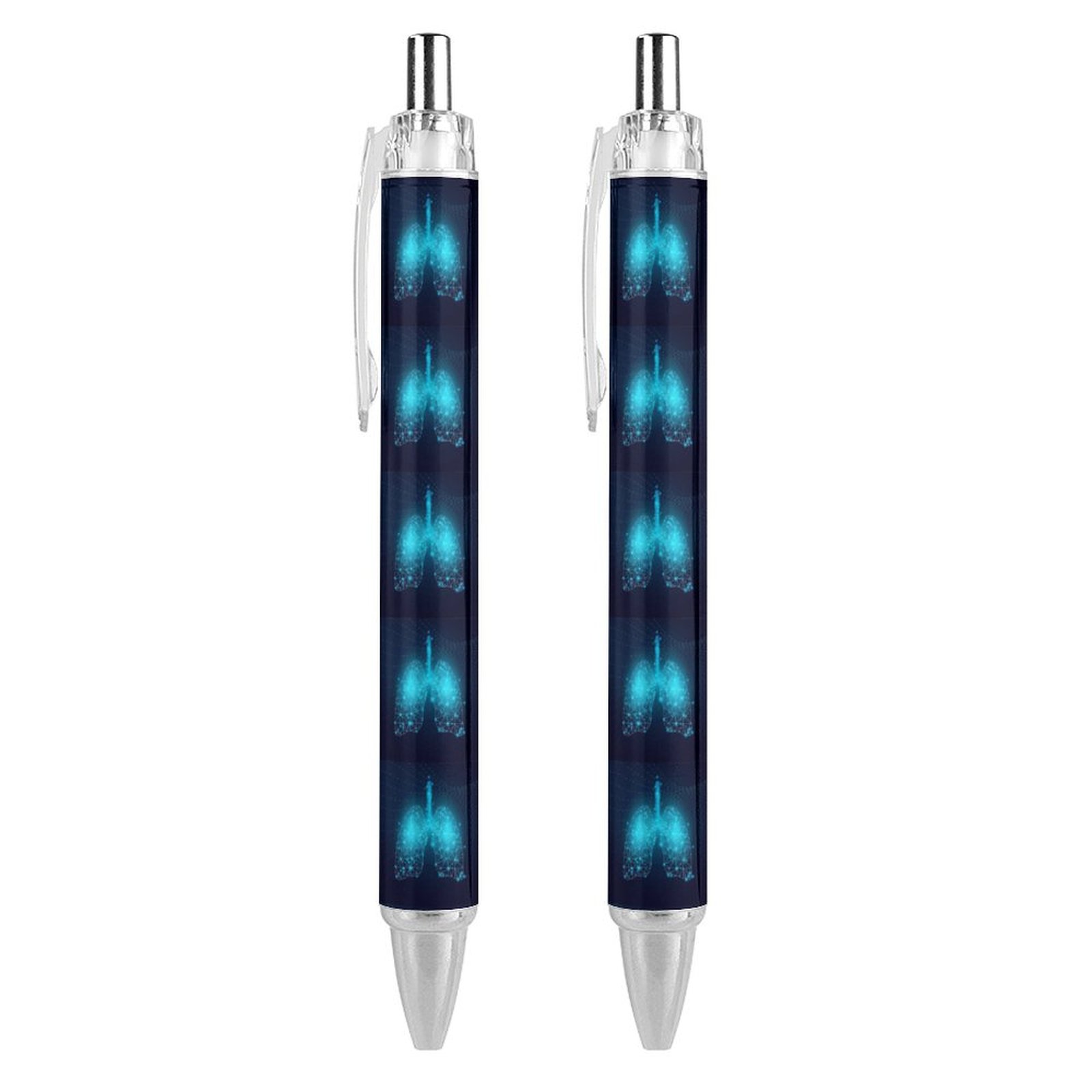 White Ribbon Lung Cancer Awareness Month Ballpoint Pen Retractable Pens ...