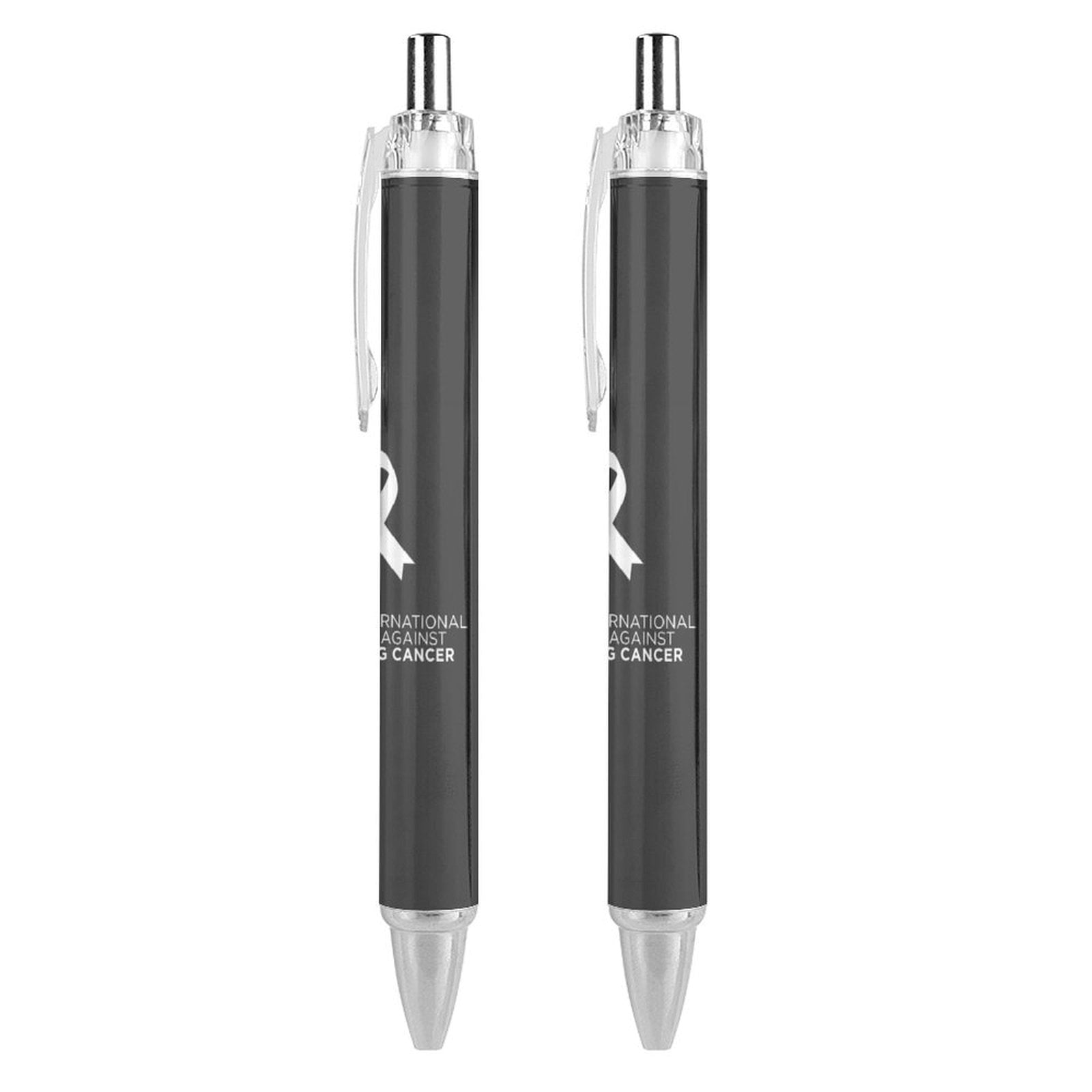 White Ribbon Lung Cancer Awareness Month Ballpoint Pen Retractable Pens ...