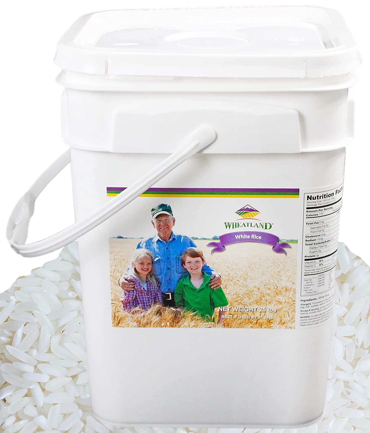 White Rice ? Delicious ? Healthy Food Option ? 20 lbs. Bulk Rice ...