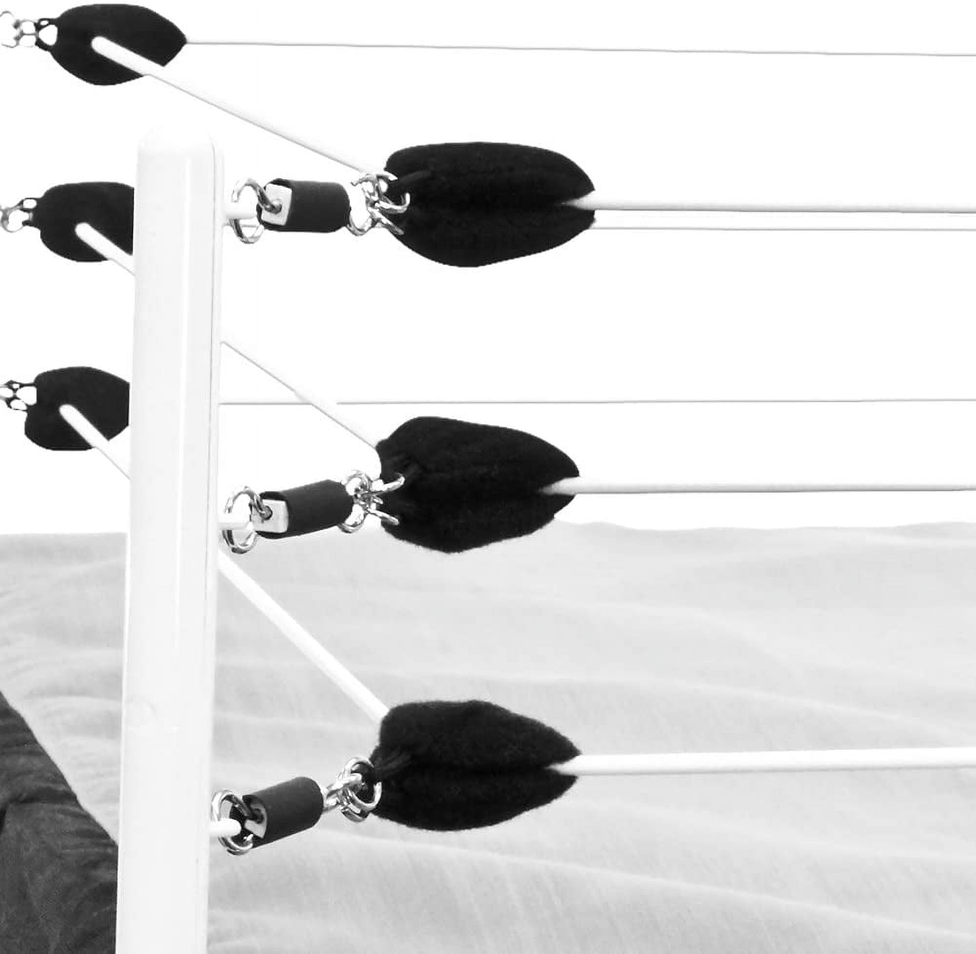 White Ring Ropes for SMALL WWE AEW Wrestling Action Figure Rings ...