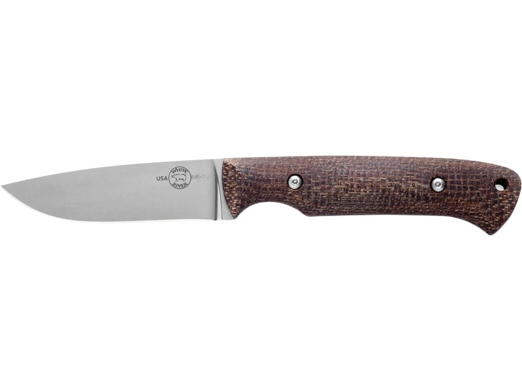 White River Knives Hunter Fixed Blade Knife 3.5" Drop Point CPM ...