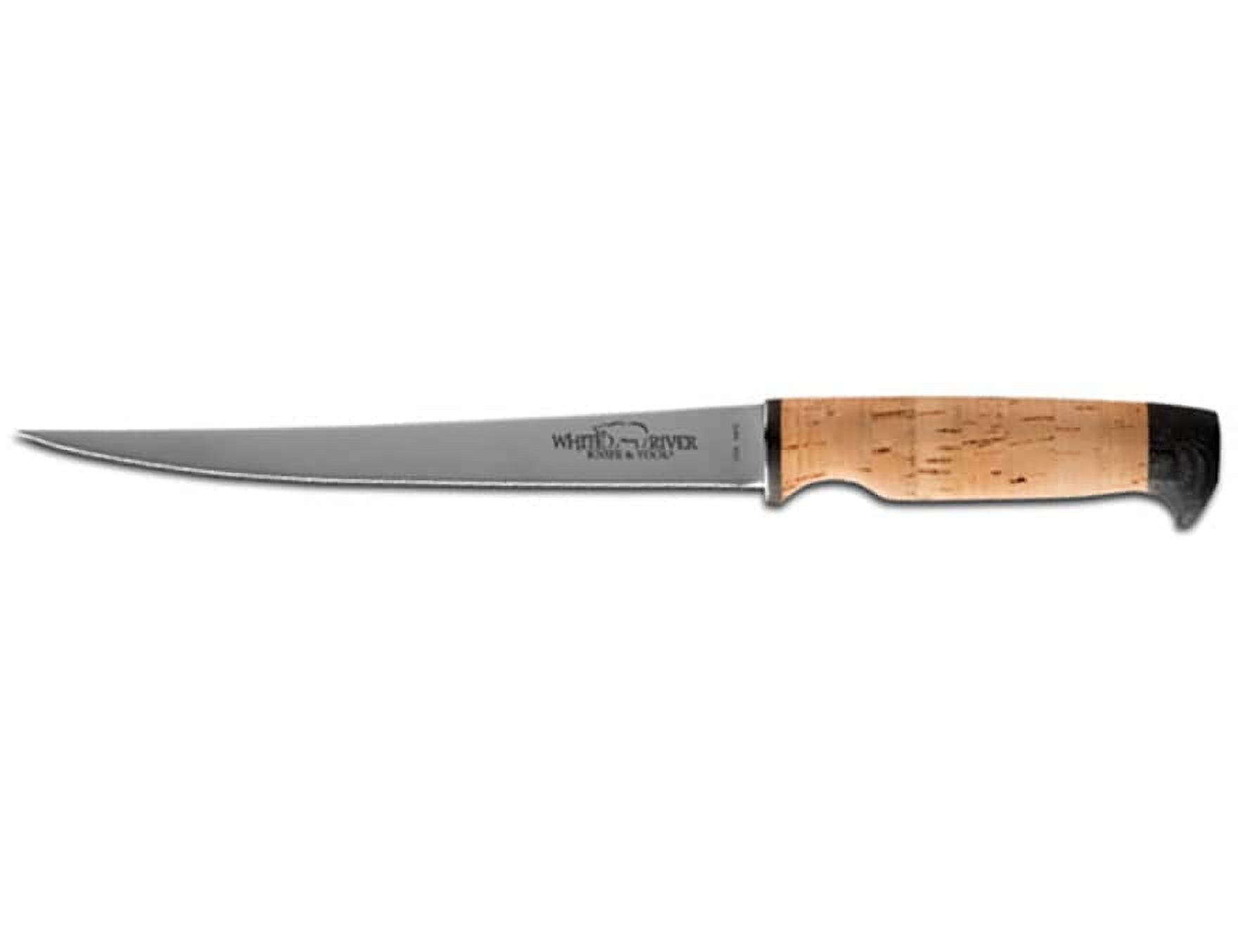 White River Knives Traditional Fillet Knife 6" Trailing Point 440C ...