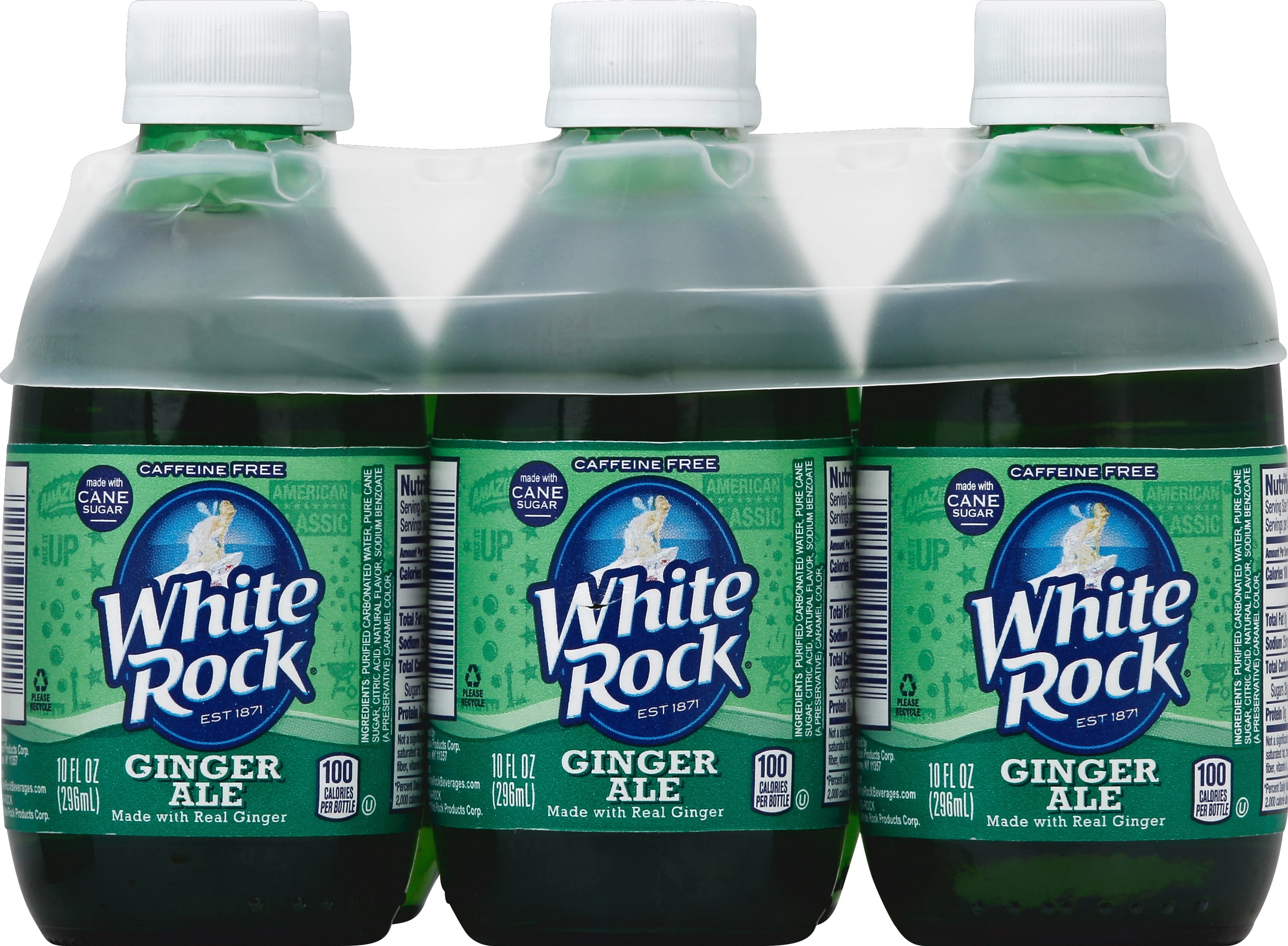 White Rock Products White Rock Ginger Ale, 6 ea - Walmart.com