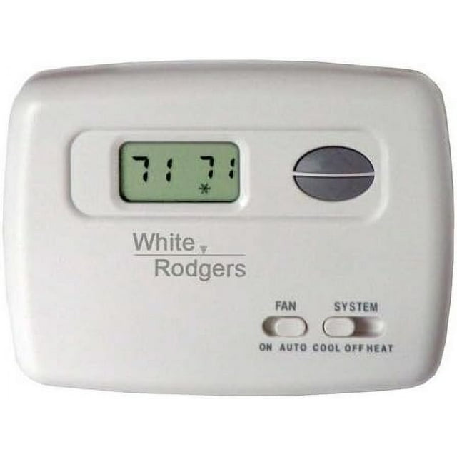 White-Rodgers 1F78-144 HVAC Non-Programmable Thermostat - Walmart.com