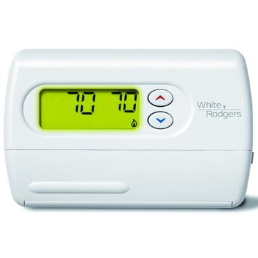 White-Rodgers Non-Programmable Digital Thermostat 1F86-0244 for Air ...
