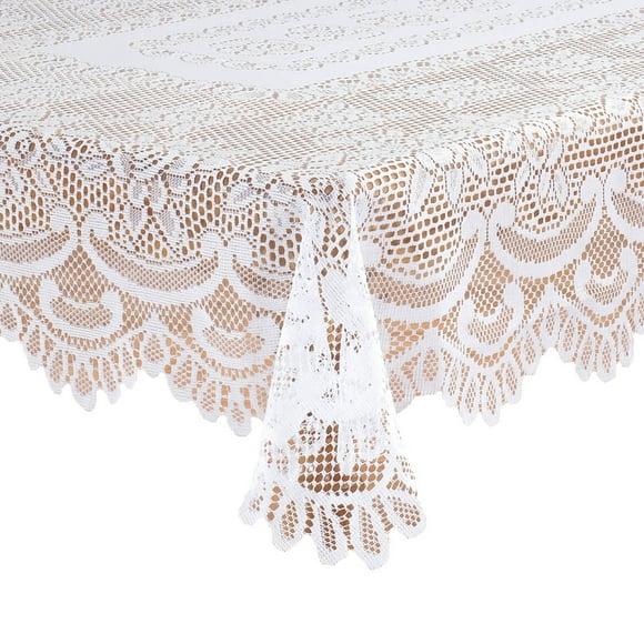 Plastic Lace Tablecloth