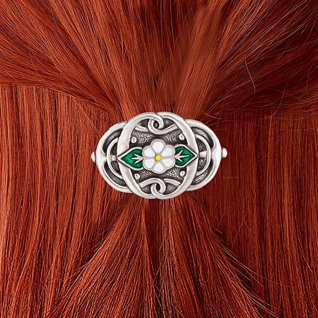 White Rose of Scotland Hair Tie Symbol of Scottish Beauty and ...