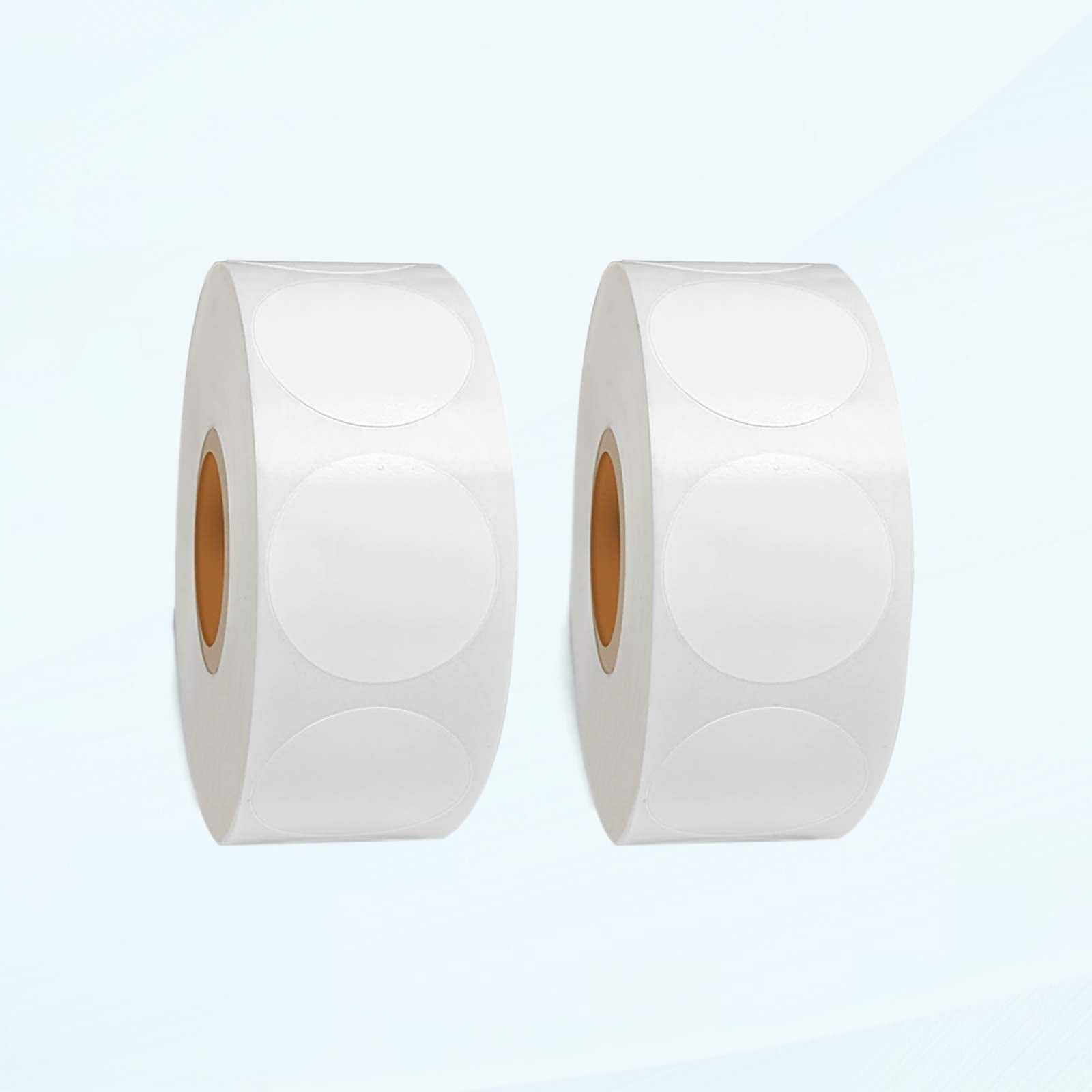 White Round Stickers 2000Pcs Dot Stickers, 1 inch round white coding ...