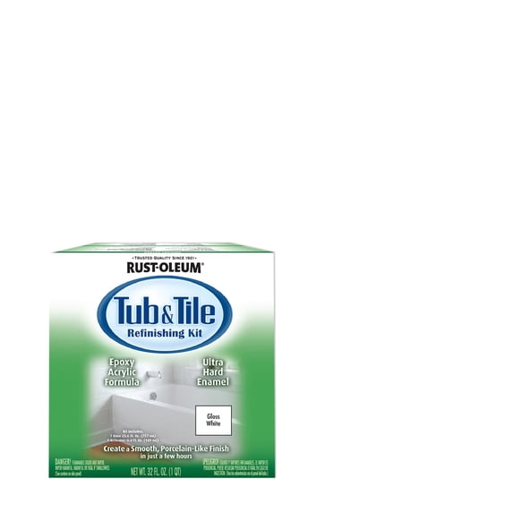 Free Shipping! Rust-Oleum White Gloss Tub and Tile Refinishing Kit ...