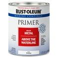 Rust-Oleum White Marine Coatings Metal Primer, Quart - Walmart.com