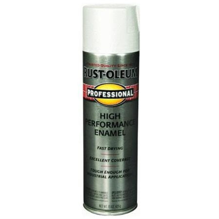 White, Rust-Oleum Professional High Performance Gloss Enamel Spray ...