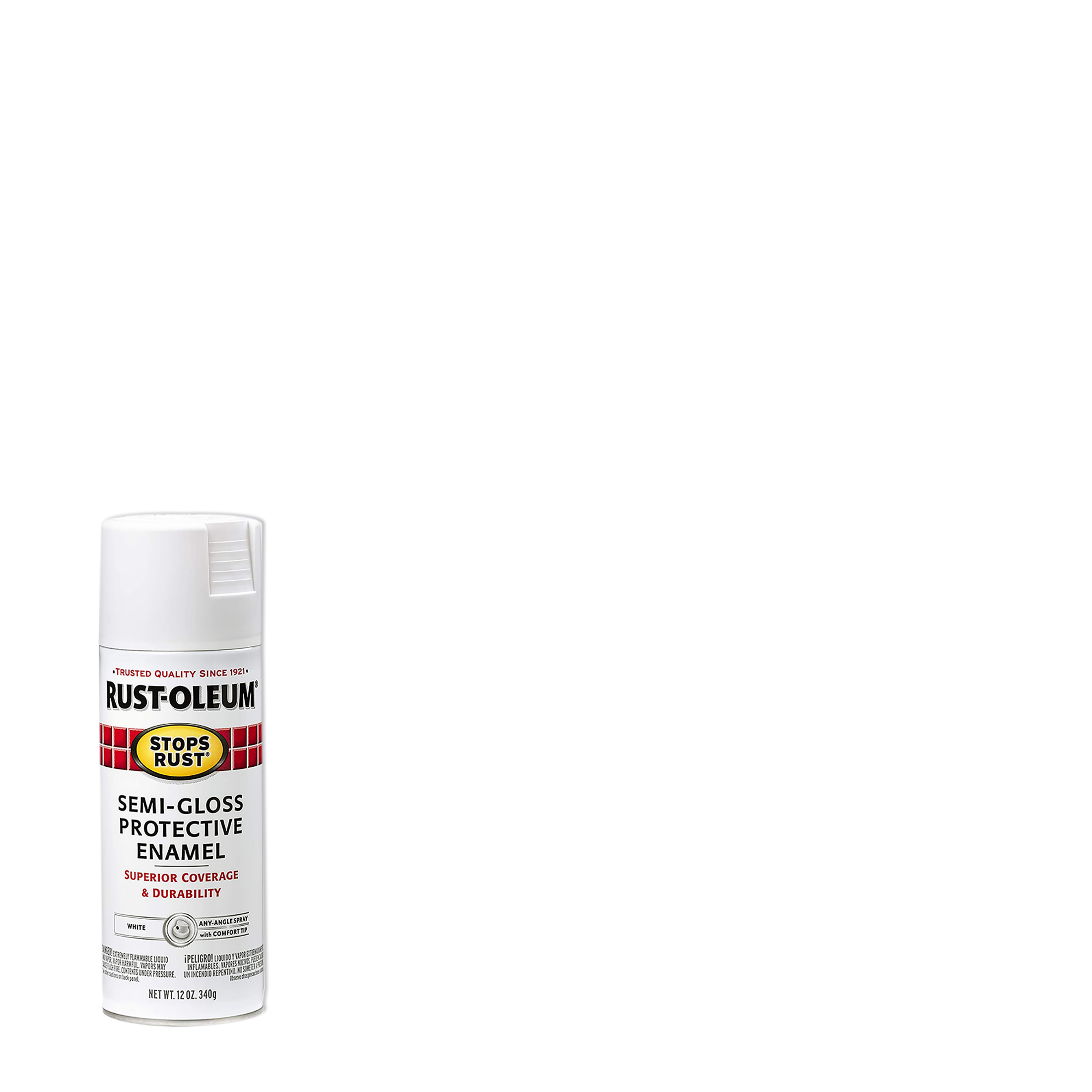 Rust-Oleum Stops Rust Gloss Leather Brown Oil-Based Protective Enamel ...
