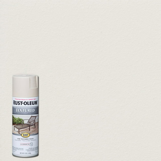 White, Rust-Oleum Stops Rust Textured Protective Enamel Spray Paint ...