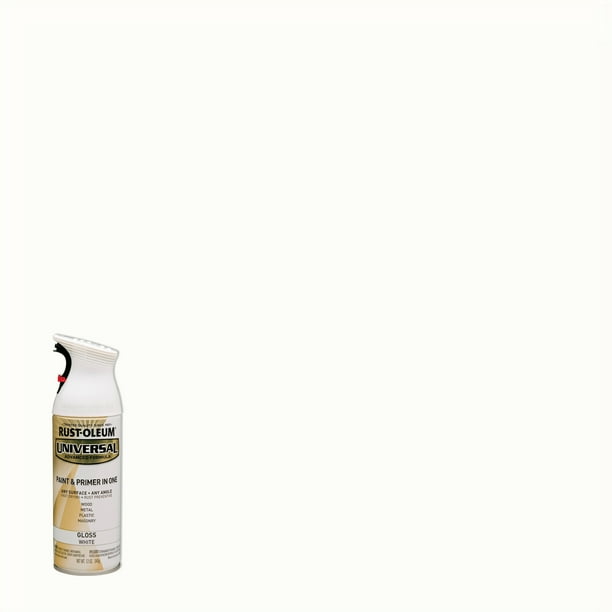 White, Rust-Oleum Universal All Surface Interior/Exterior Gloss Spray ...