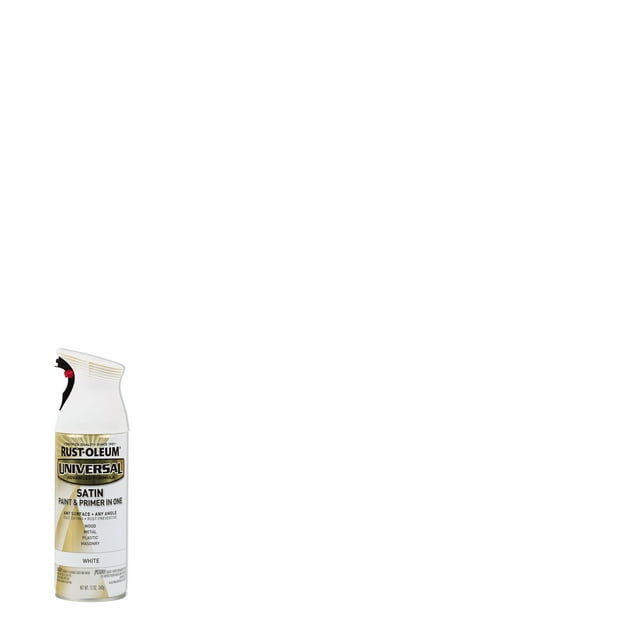 White, Rust-Oleum Universal All Surface Interior/Exterior Satin Spray ...