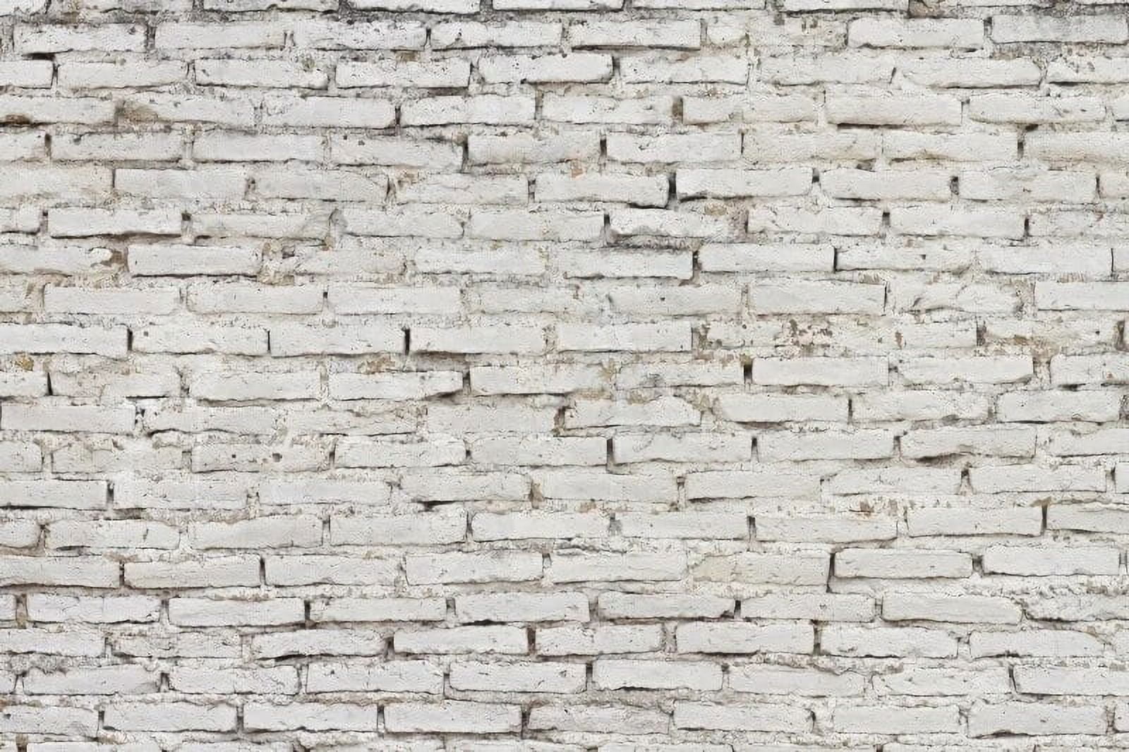 White Rustic Brick Wall Backdrop for Birthday Wedding Festival Party ...
