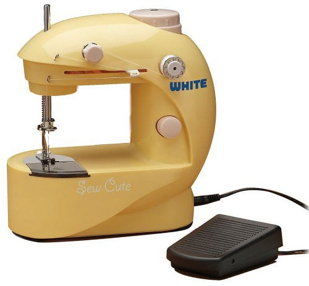 White SC20 Sew Cute Battery/AC Sewing Machine - Walmart.com