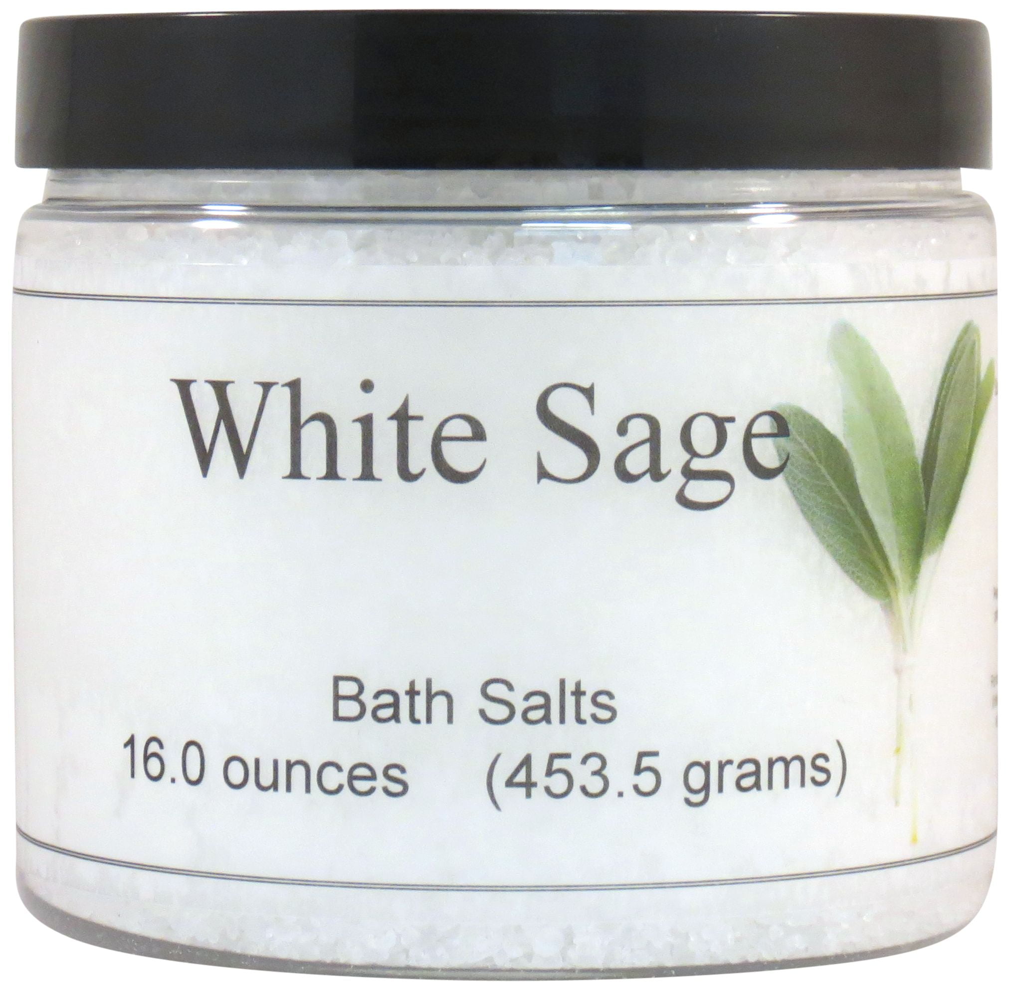 White Sage Bath Salts by Eclectic Lady, 16 ounces - Walmart.com