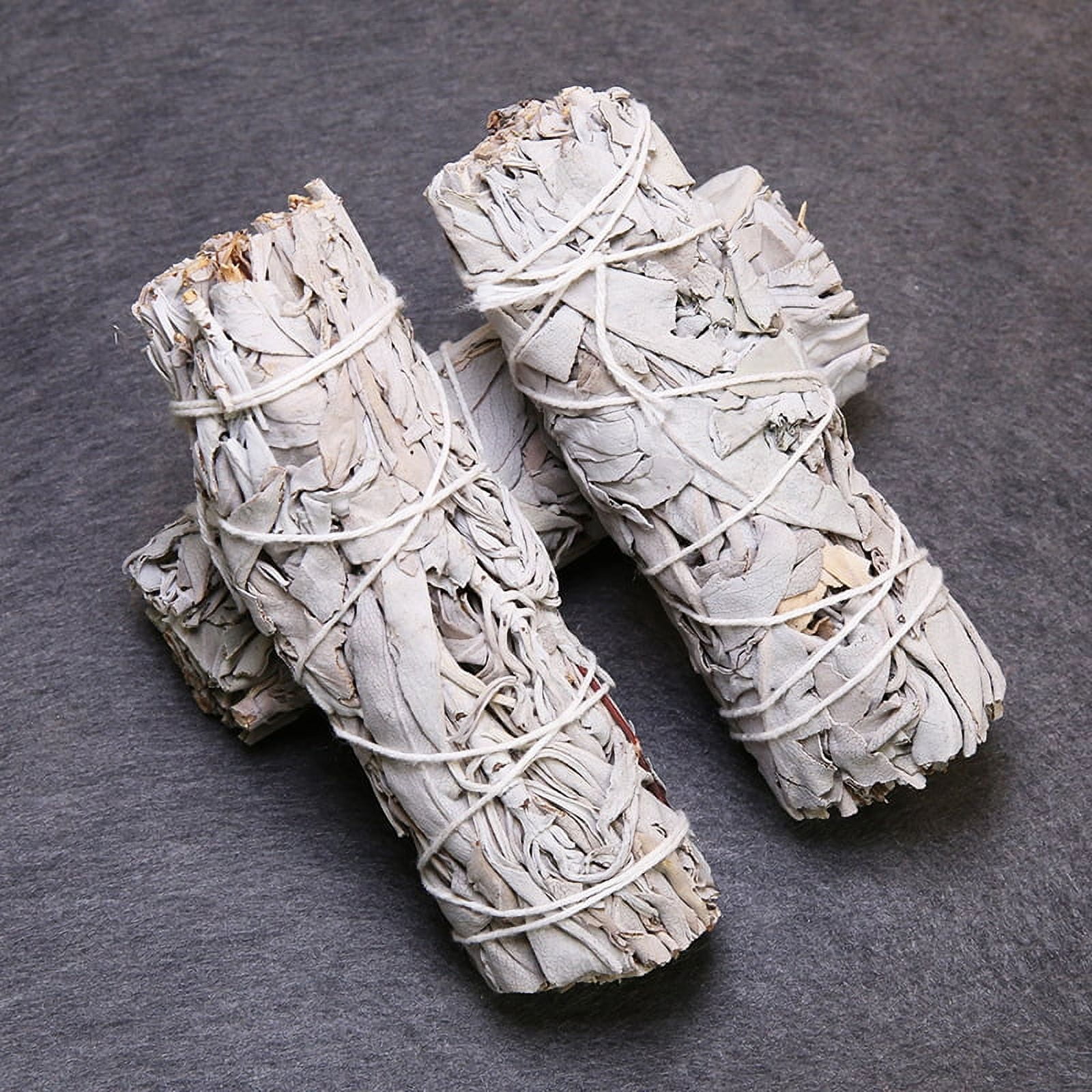 White Sage Bundles - (1 Pack) - Sage Smudge Stick for Home Cleansing Incense Healing Meditation ...