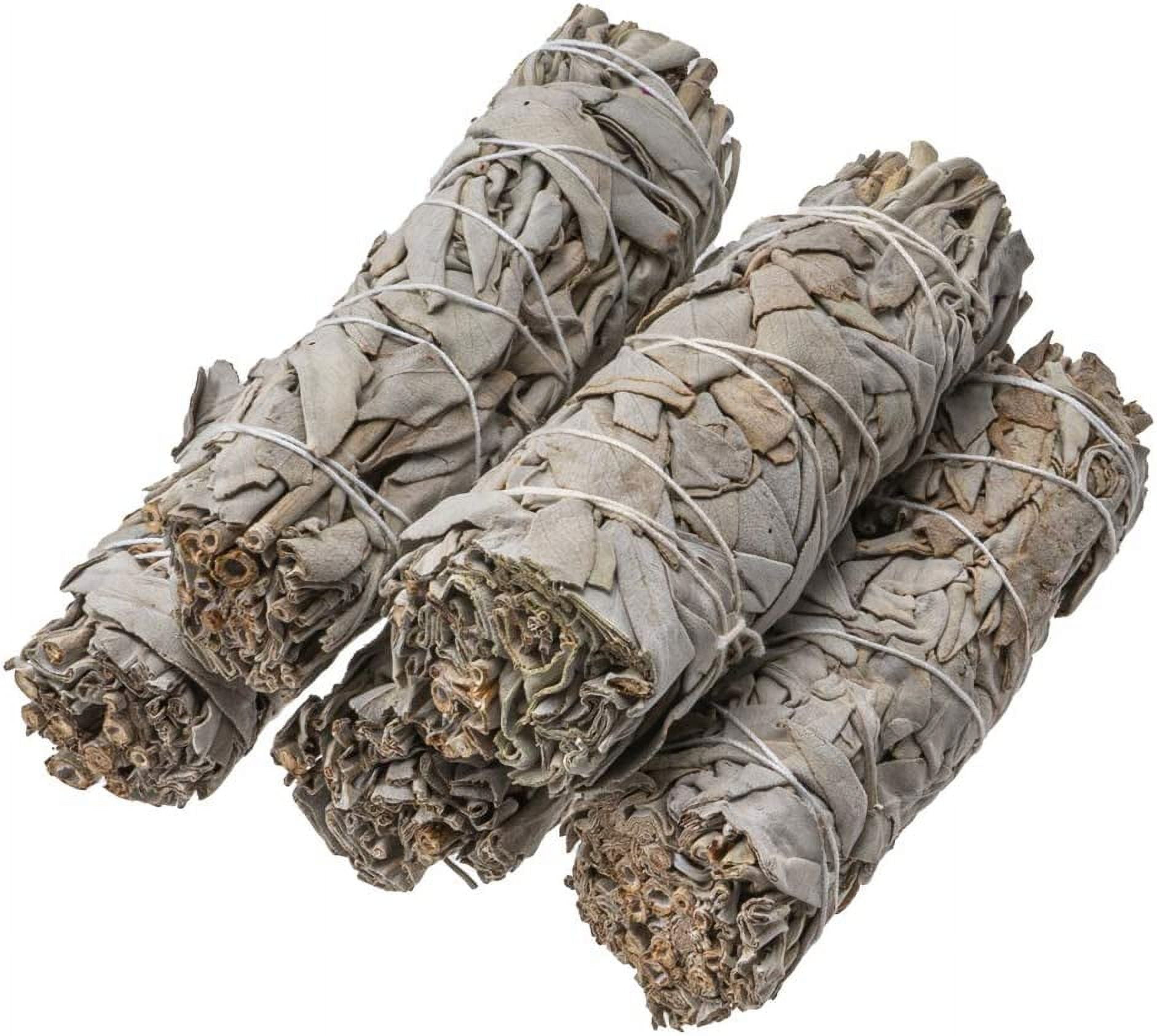 White Sage Smudge Sticks 4 Inch L Bundles Pack of 5 Smudging Cleansing Incense Sticks Energy ...