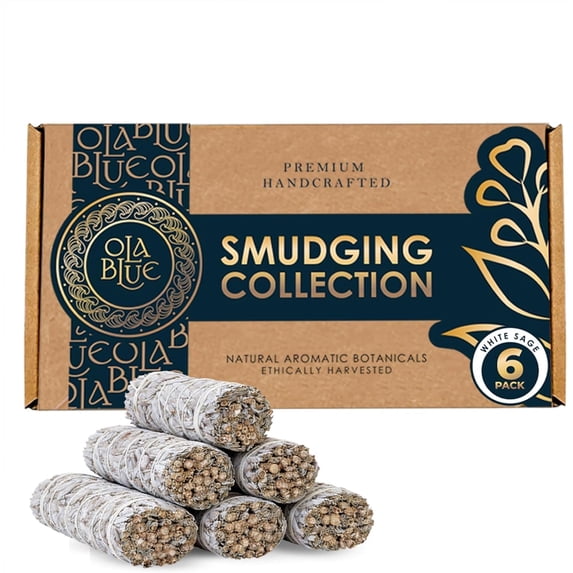 White Sage Smudge Sticks 6 Pack Premium 4 Inch Sage Bundles for House ...