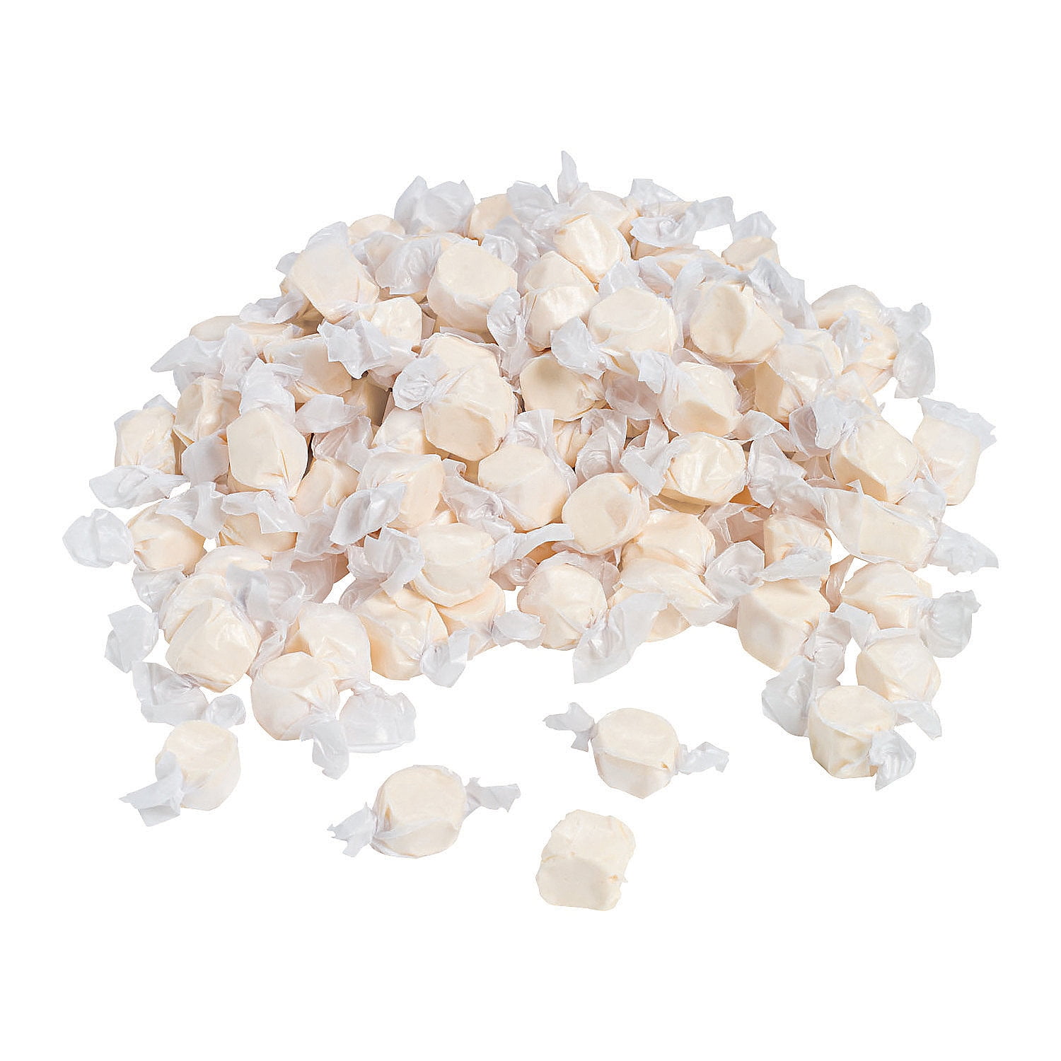 White Salt Water Taffy - 193 Pieces for Breakroom - Walmart Business Supplies