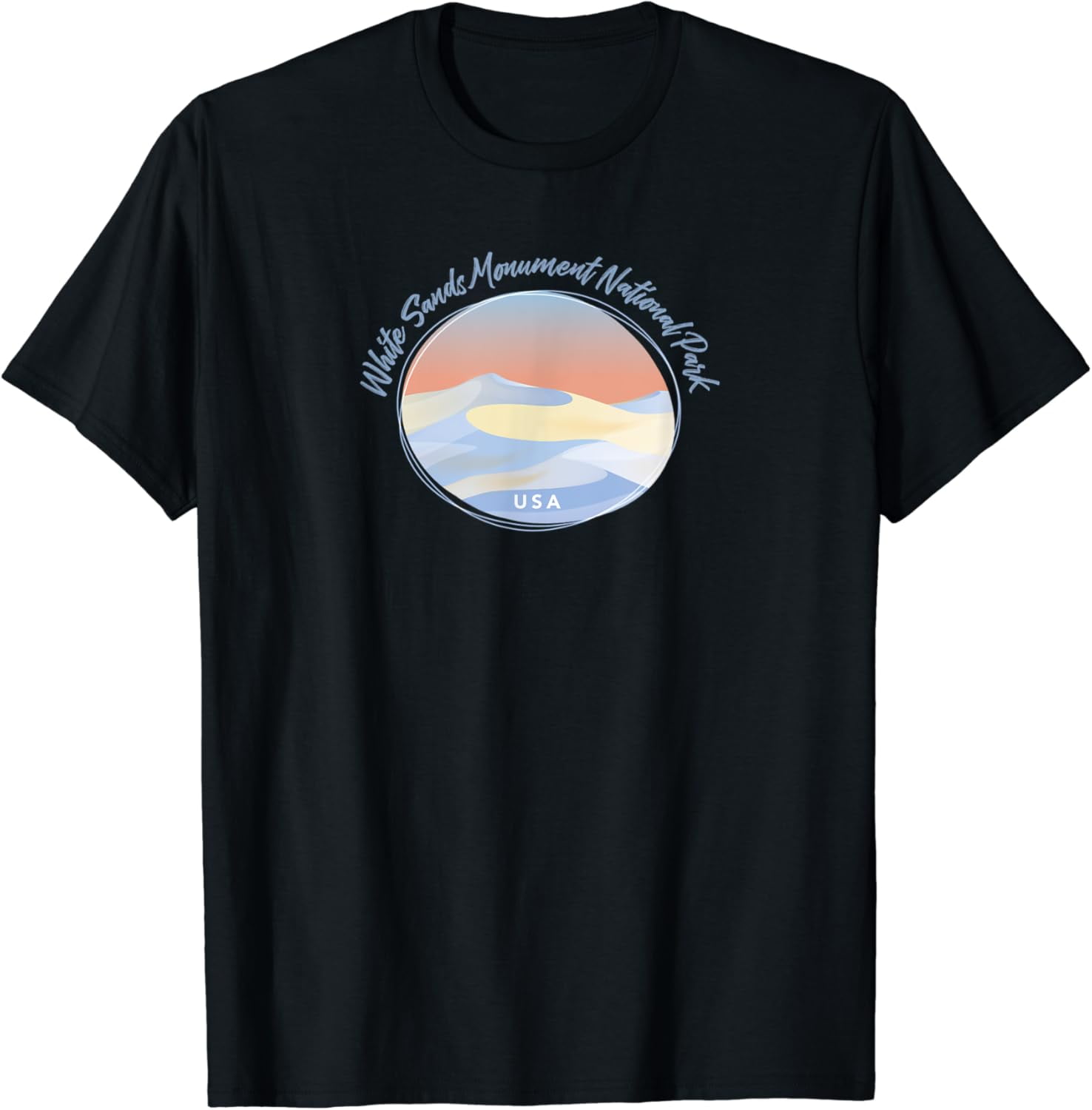 White Sands National Monument - USA T-Shirt - Walmart.com