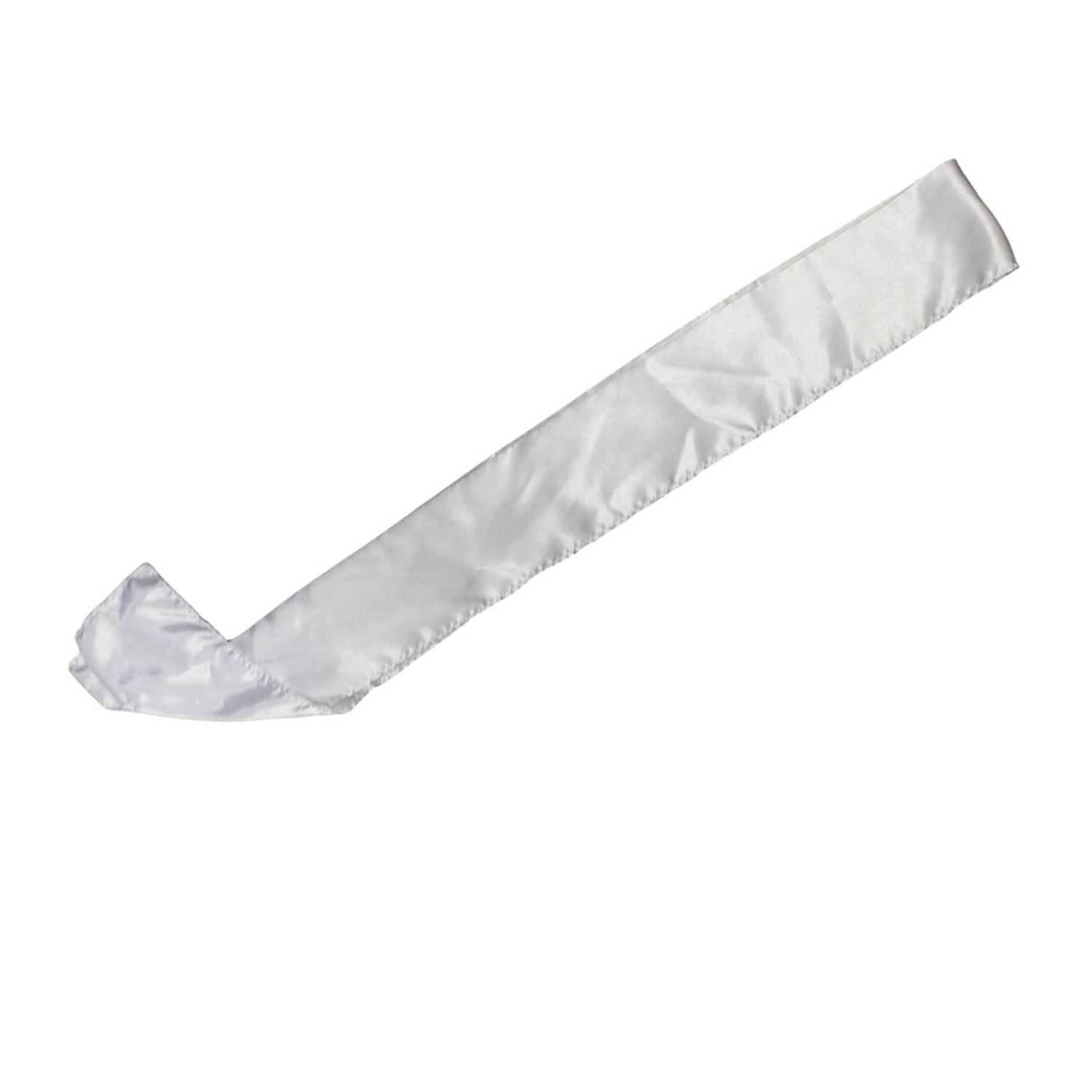 White Satin Sash 33" x 4" (Each) - Walmart.com