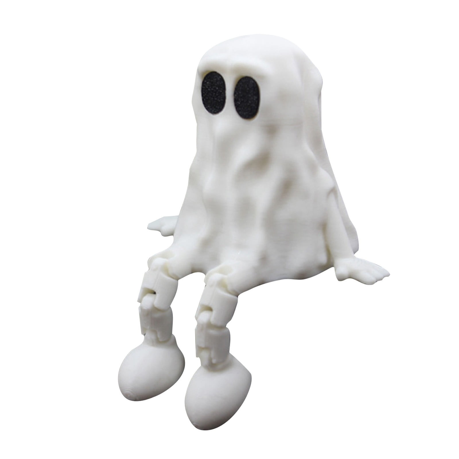 White Screaming Ghost Statue Scary Halloween, Halloween Figurines Toy ...