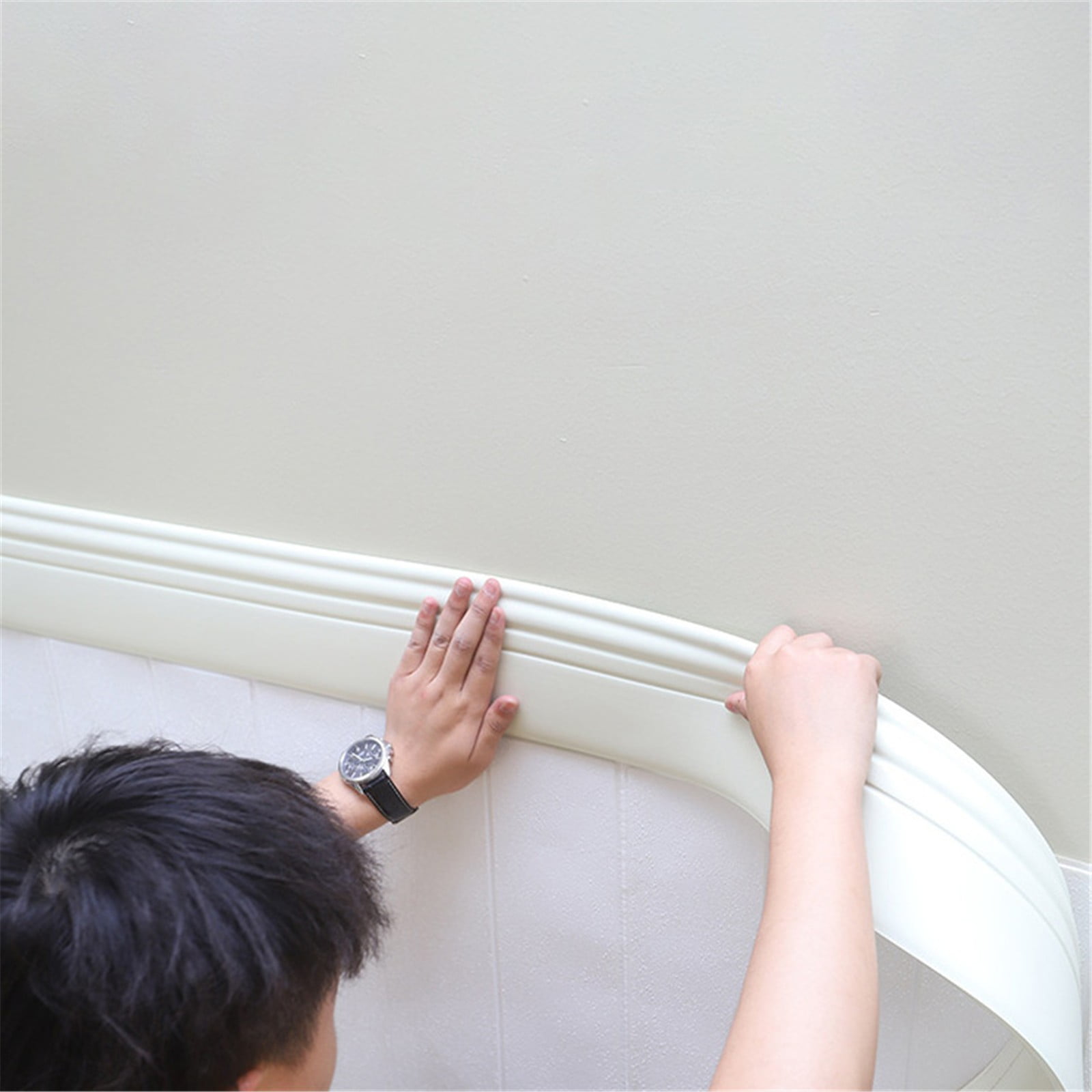 White Self Adhesive Wallpaper Peel and Stick Film White Contact Paper ...