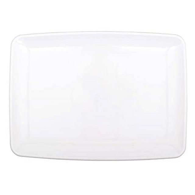 White Serving Tray Small - Walmart Business Supplies