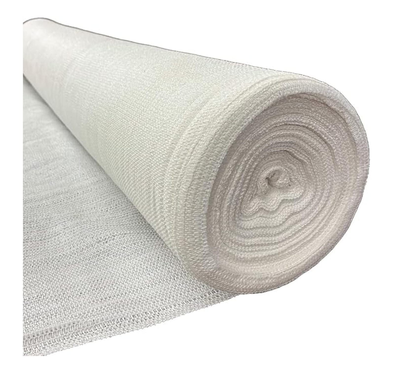 - White Shade Cloth - 50% - Mesh Fabric for Fence Privacy Screen ...