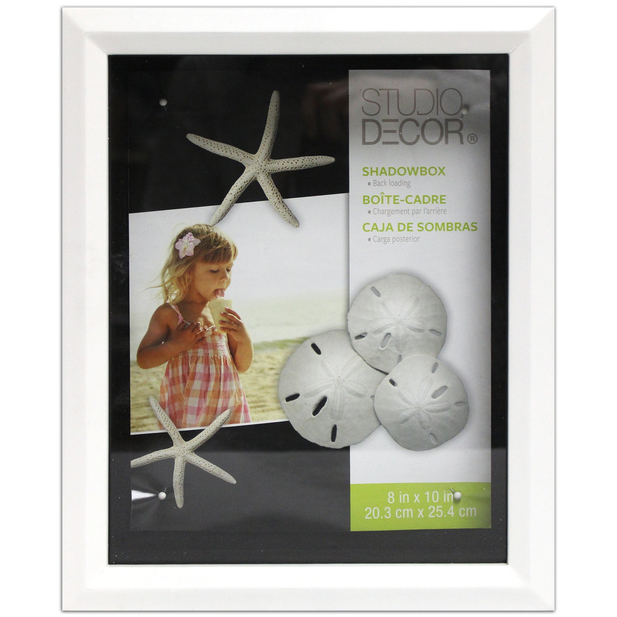 White Shadow Box, 8" x 10" By Studio Décor® - Walmart.com