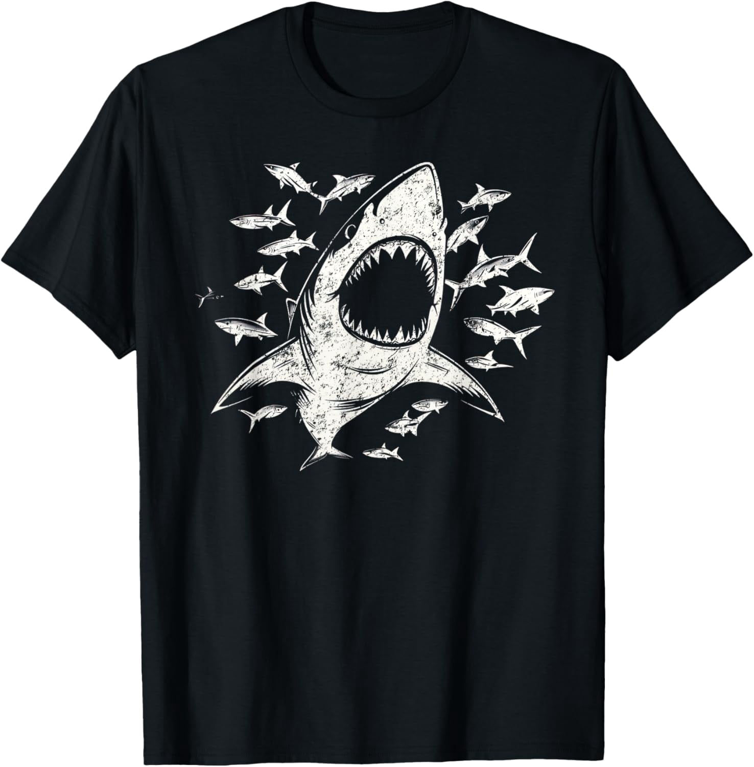 White Shark Lover Marine Biology Animal Science T-Shirt - Walmart.com