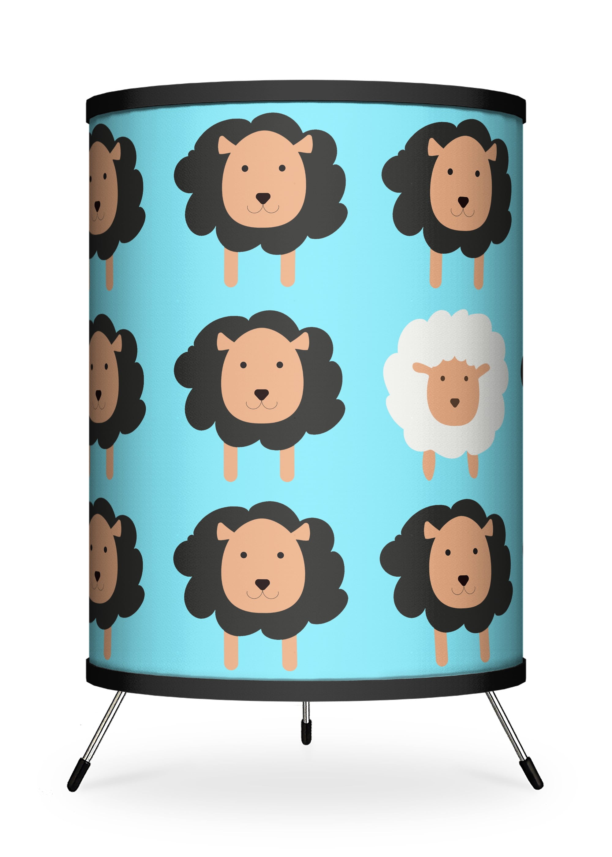 White Sheep Tripod Lamp Lamps for nightstand, Lamp for Bedroom, Lamp ...