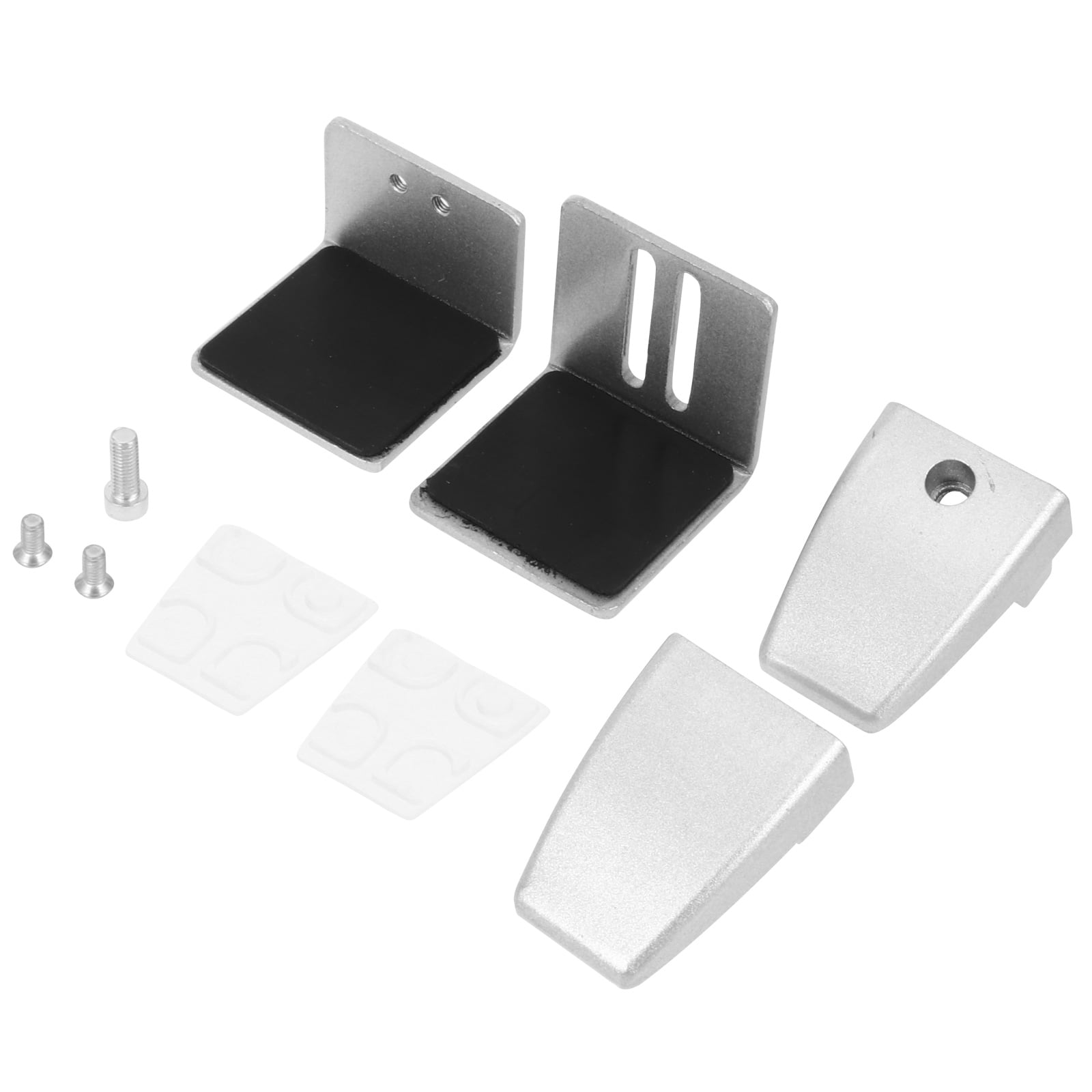 White Shelf Brackets Wire Clamp Bezel Retaining Clip - Walmart.com