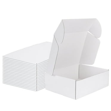 Medium Shipping Boxes 12"L x 5"W x 4"H, 50-Pack | Foldable Corrugated ...
