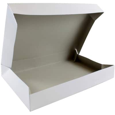 White Shirt Gift Boxes by Celebrate It – 15"x9.5"x2" Paper Boxes for ...