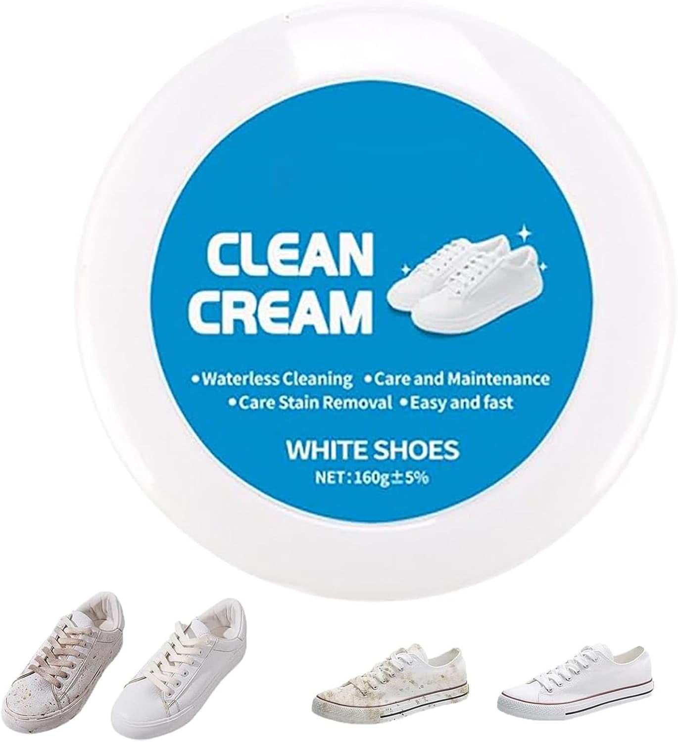 White Shoes Clean Cream, Cleaning Cream White Shoe Cleaner ...