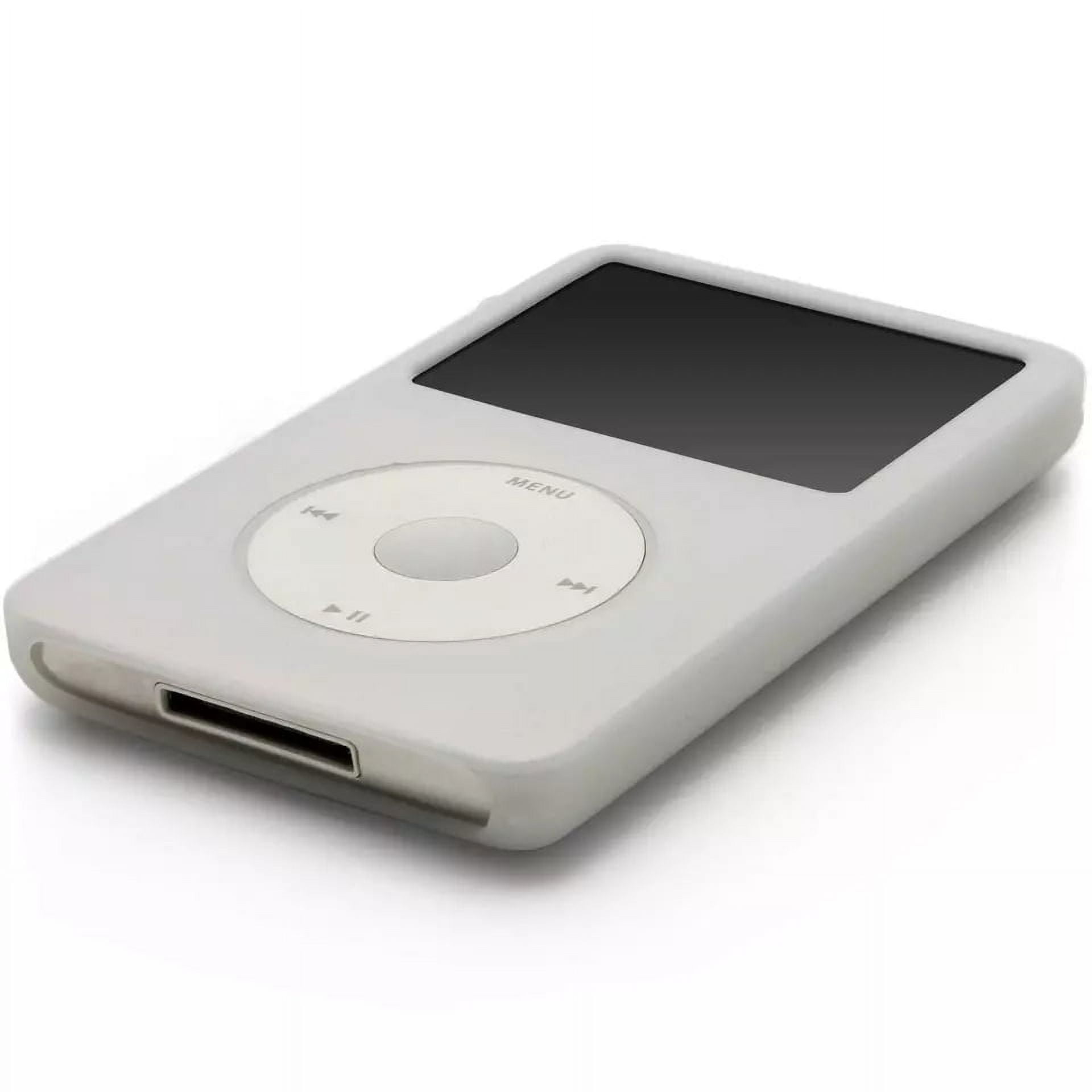 White Silicone Case Skin Protective Sleeve for iPod Classic 80gb/120gb/160gb - Walmart.com