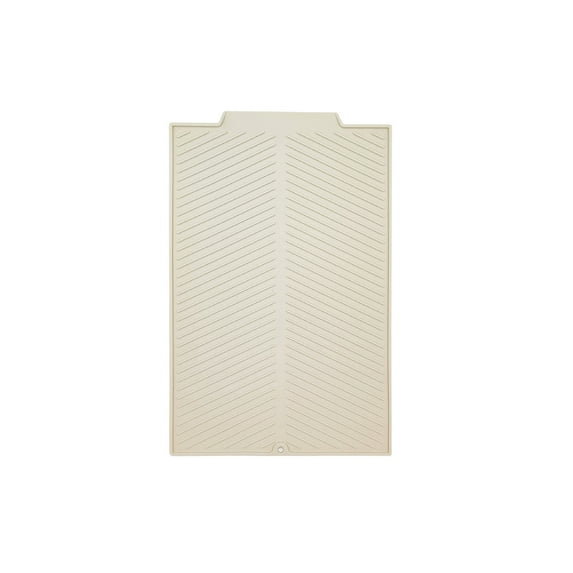 White Silicone Twill Drip Mat Kitchen Sink Drip Mat Tableware Fruit ...
