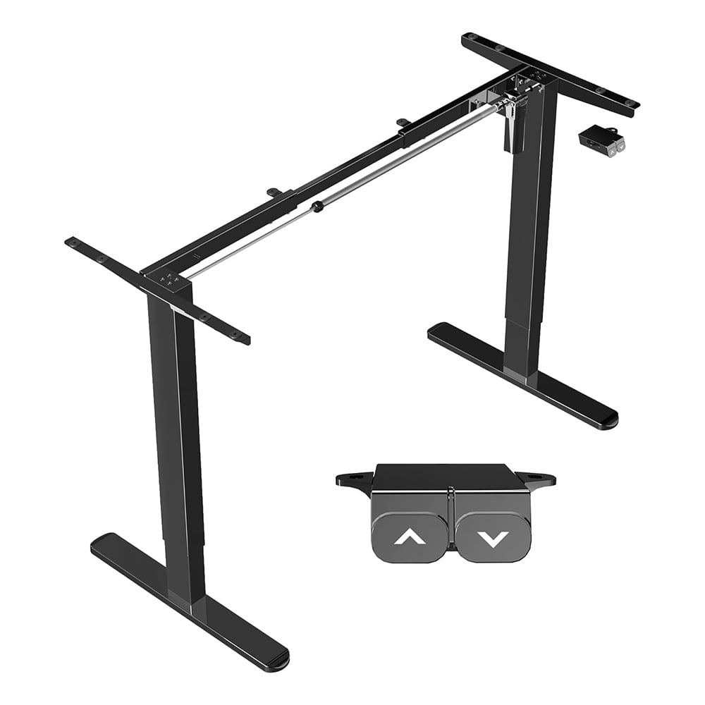 White Single Motor Base, Ergonomic Standing Stand Up Desk Frame ...